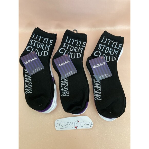 Unbranded | Other | Halloween Theme Socks Adult Size 4 Wednesday Addams ...